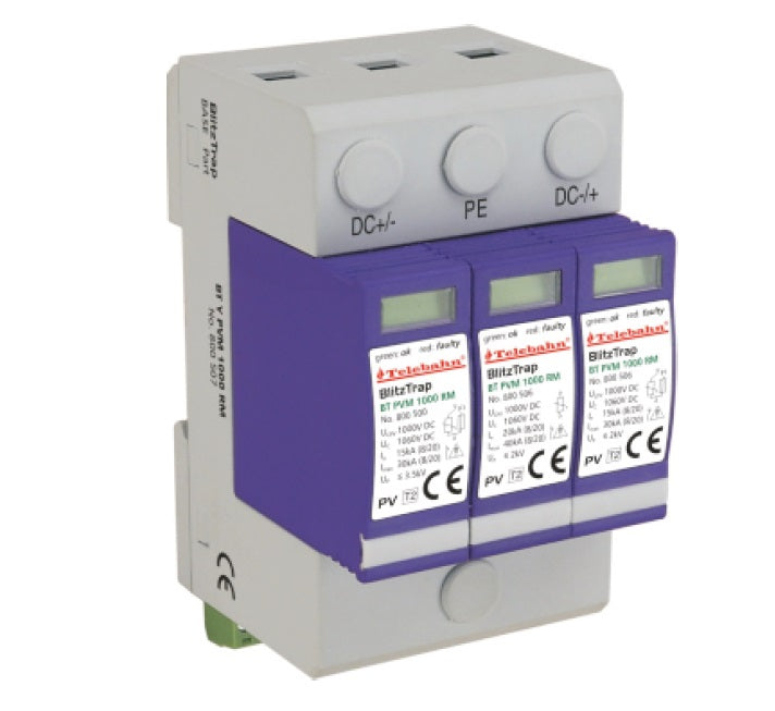 FBT Y PVM 1500 RM, 1500VDC Surge Protection Device for Photovoltaic Sy