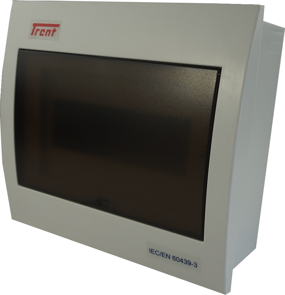 DF8, 8 Module Compact Distribution Boards, ABS/PC, Flush Mounted IP40