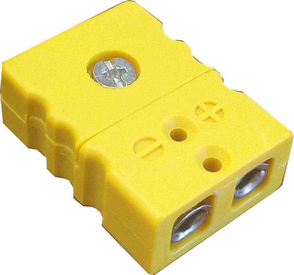 Temperature Sensor Socket Round, Wire Fitting for use with Thermocoupl