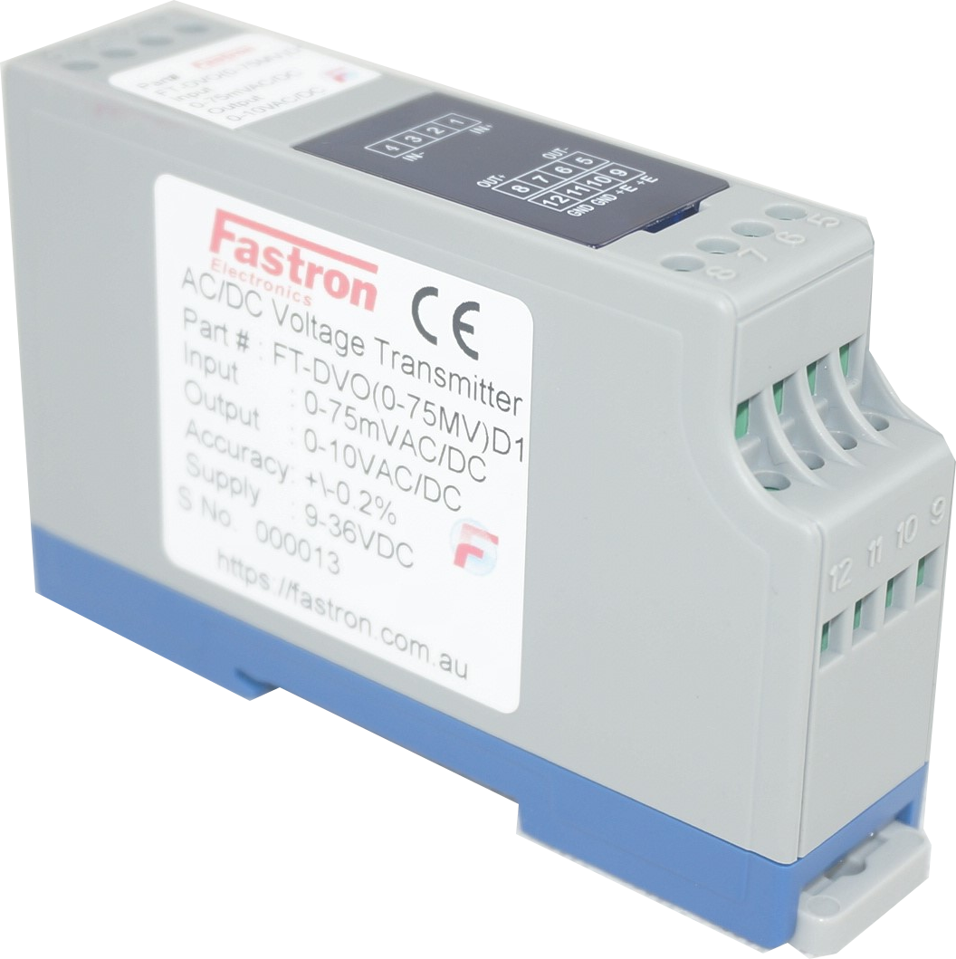 FT-AV(0-150)-D-1, Signal Isolator/Conditioner, 0-150V AC input, 24VDC