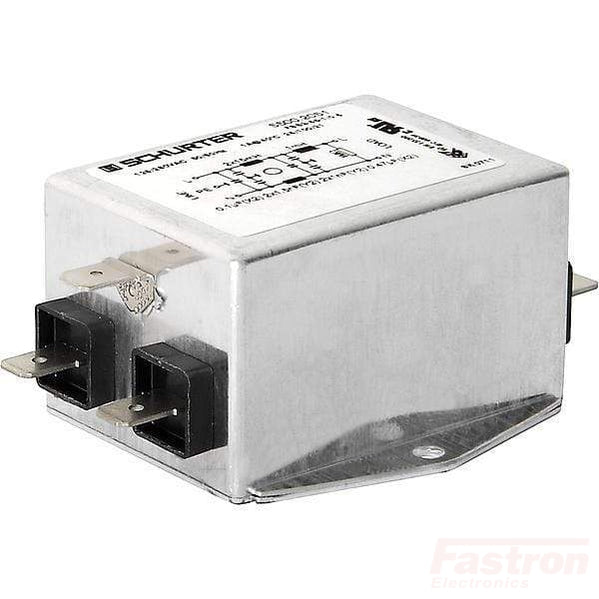 5500.2053, 2 Stage EMC (RFI) Line Filter, FSS2.65.3/0.5 3Amp, 250VAC,